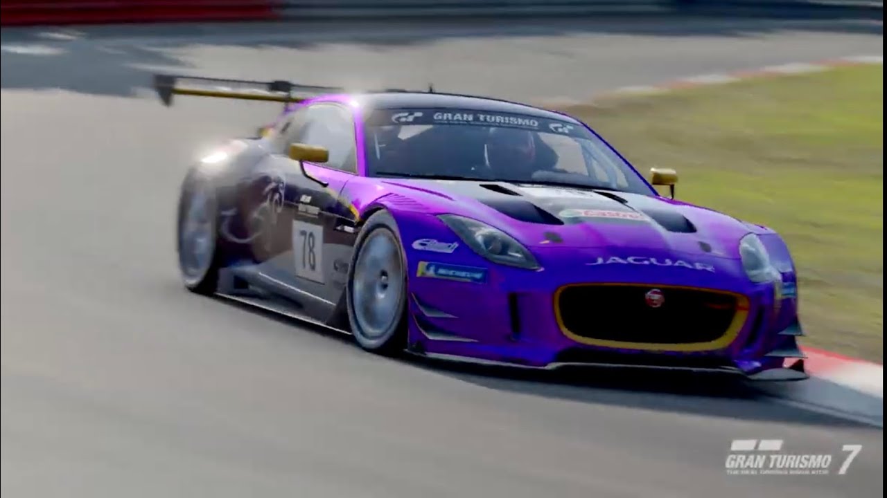 Gran Turismo 7 | Jaguar F-Type GT3@ Nürburgring Race (Pro AI) - YouTube