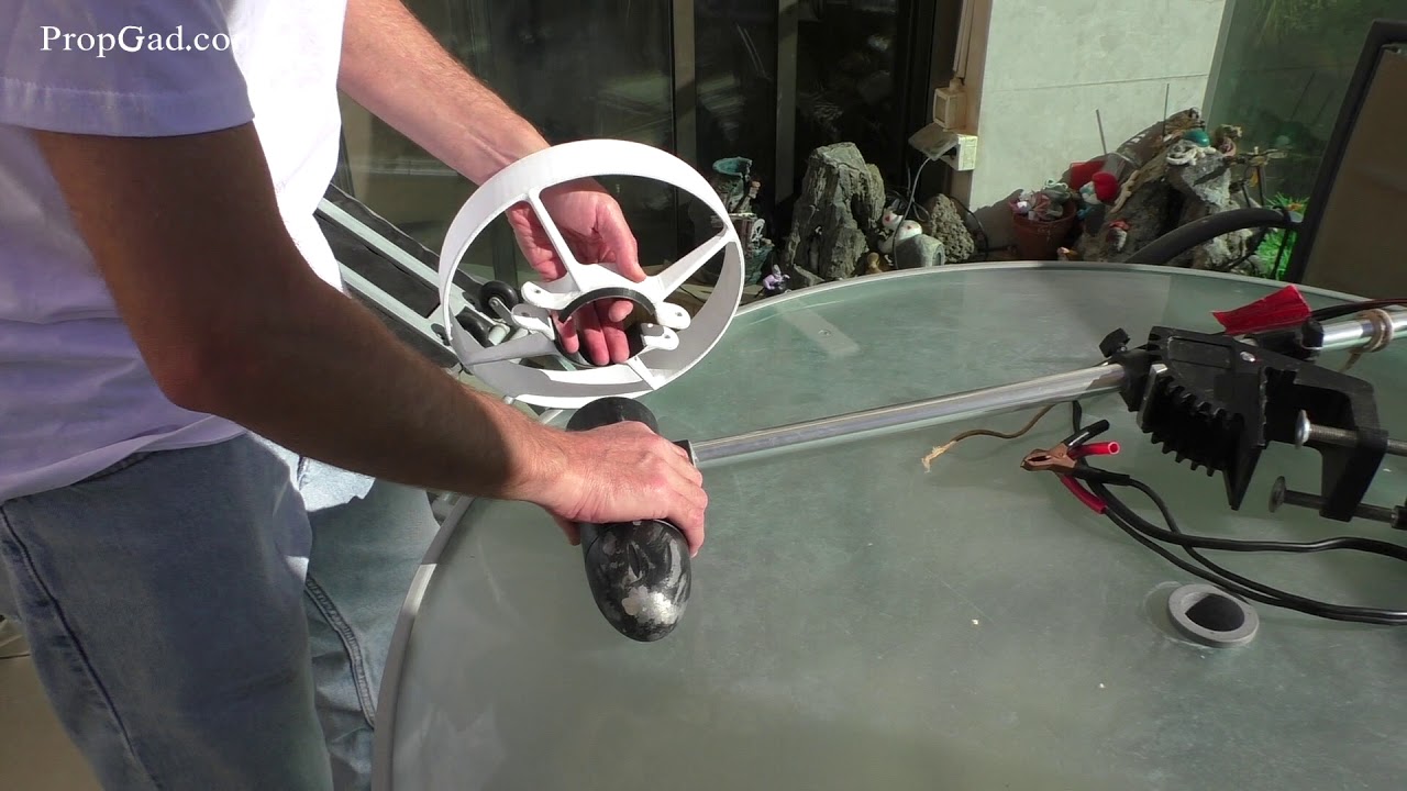 Trolling Motor Universal Propeller Guard Kit - YouTube