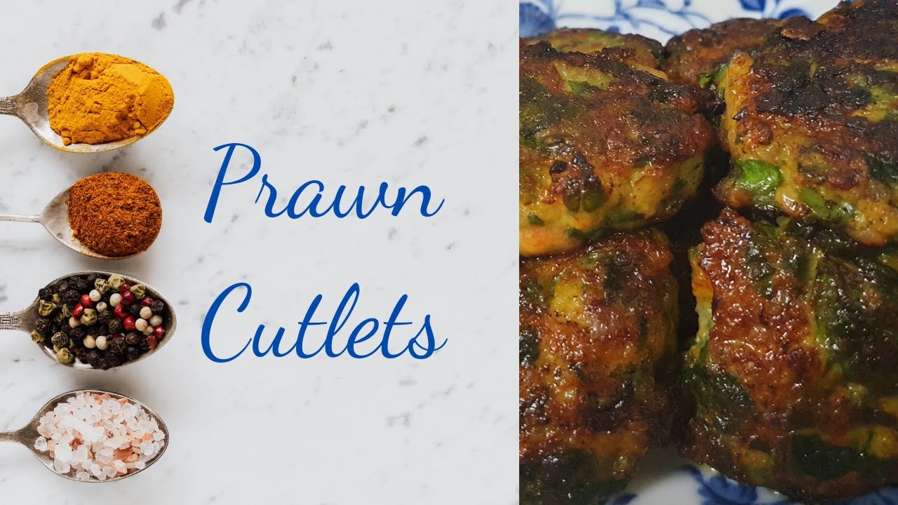 Prawn Cutlets | How to make prawn cutlets | Prawn cake | Prawn patty ...