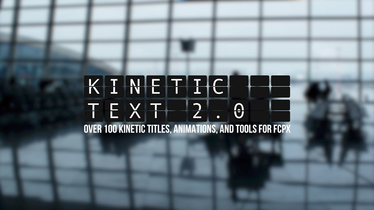 Kinetic Text - Animated Typography - Plugin Effects Animations Titles ...
