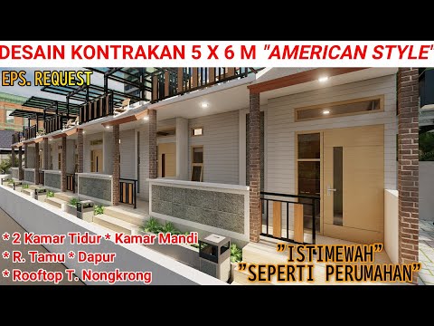 DESAIN KONTRAKAN 5 X 6 M \