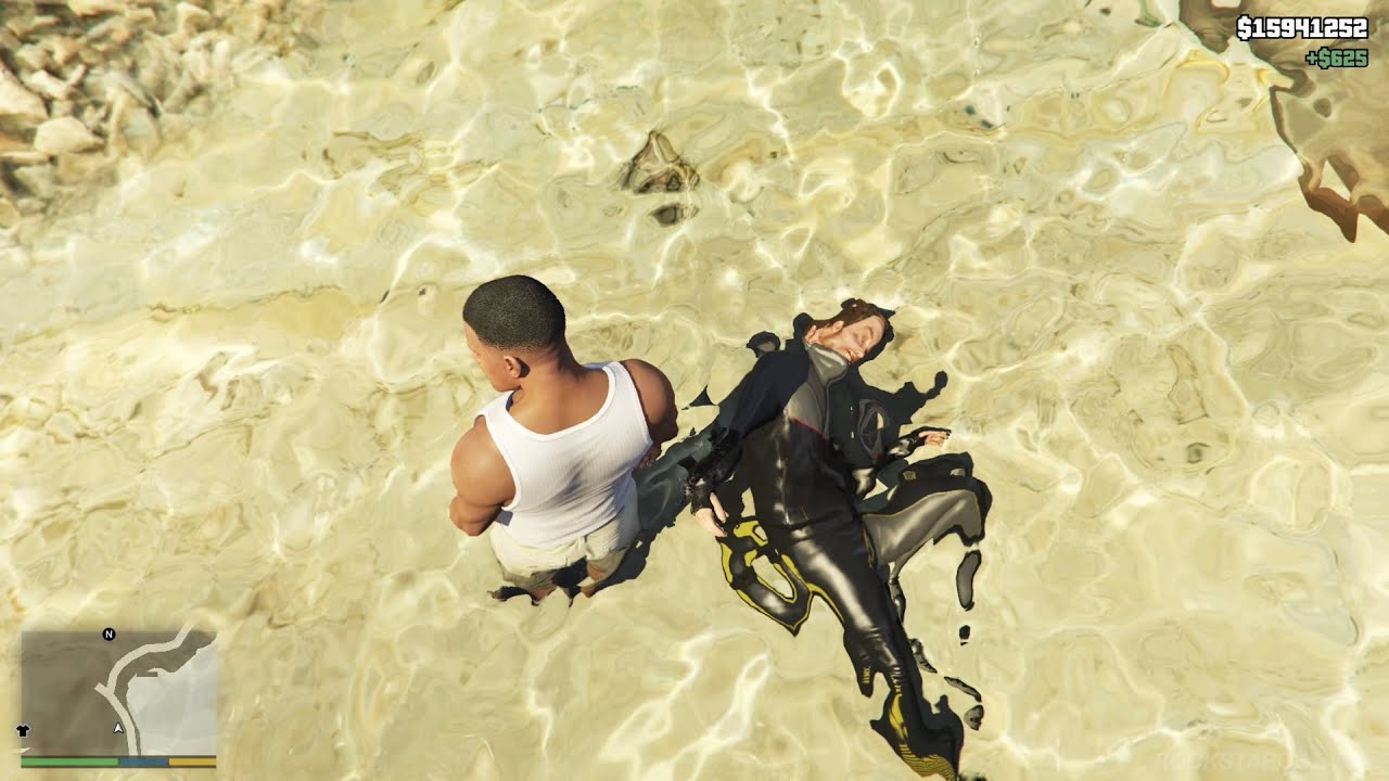 Dom Beasley's death scene – GTA 5 - YouTube