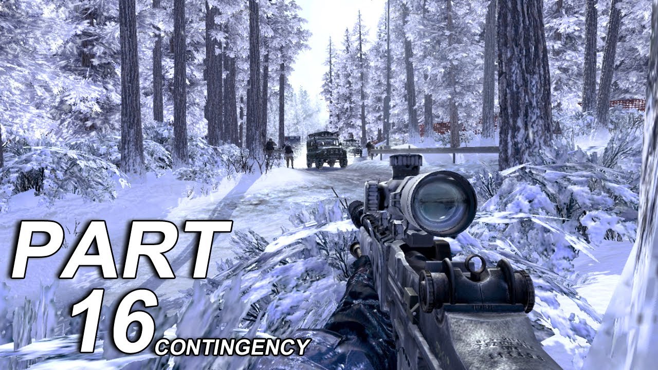 CALL OF DUTY MODERN WARFARE 2 Walkthrough Gameplay Part 16 "Contingency ...