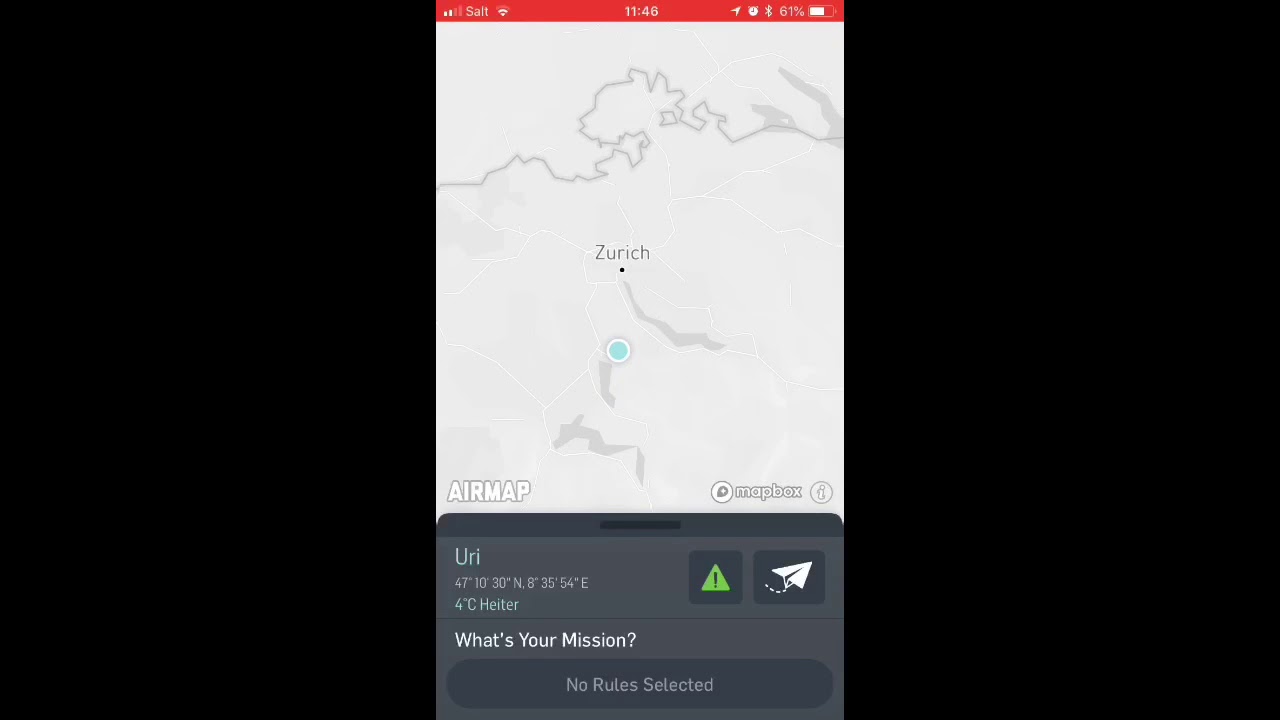 Airmap for drones iOS App - YouTube