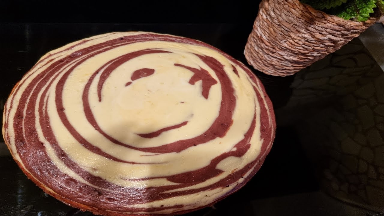 Zebra Cheesecake - YouTube