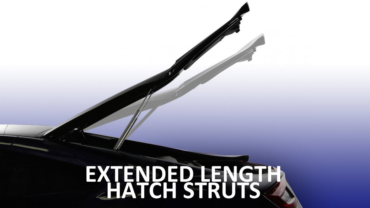 ScienceofSpeed Extended Length Rear Hatch Struts - NSX, 2017 on - YouTube