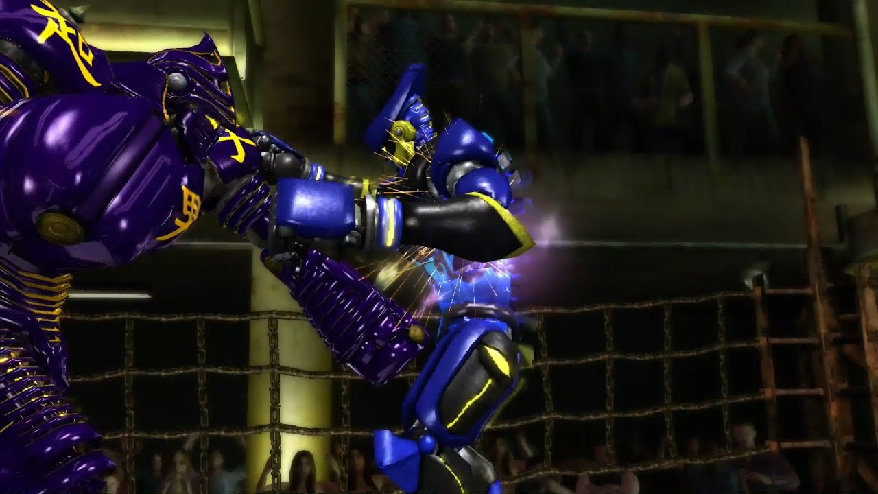 REAL STEEL THE VIDEO GAME - NOISY BOY vs PHOTON & STEAMPUNK - YouTube