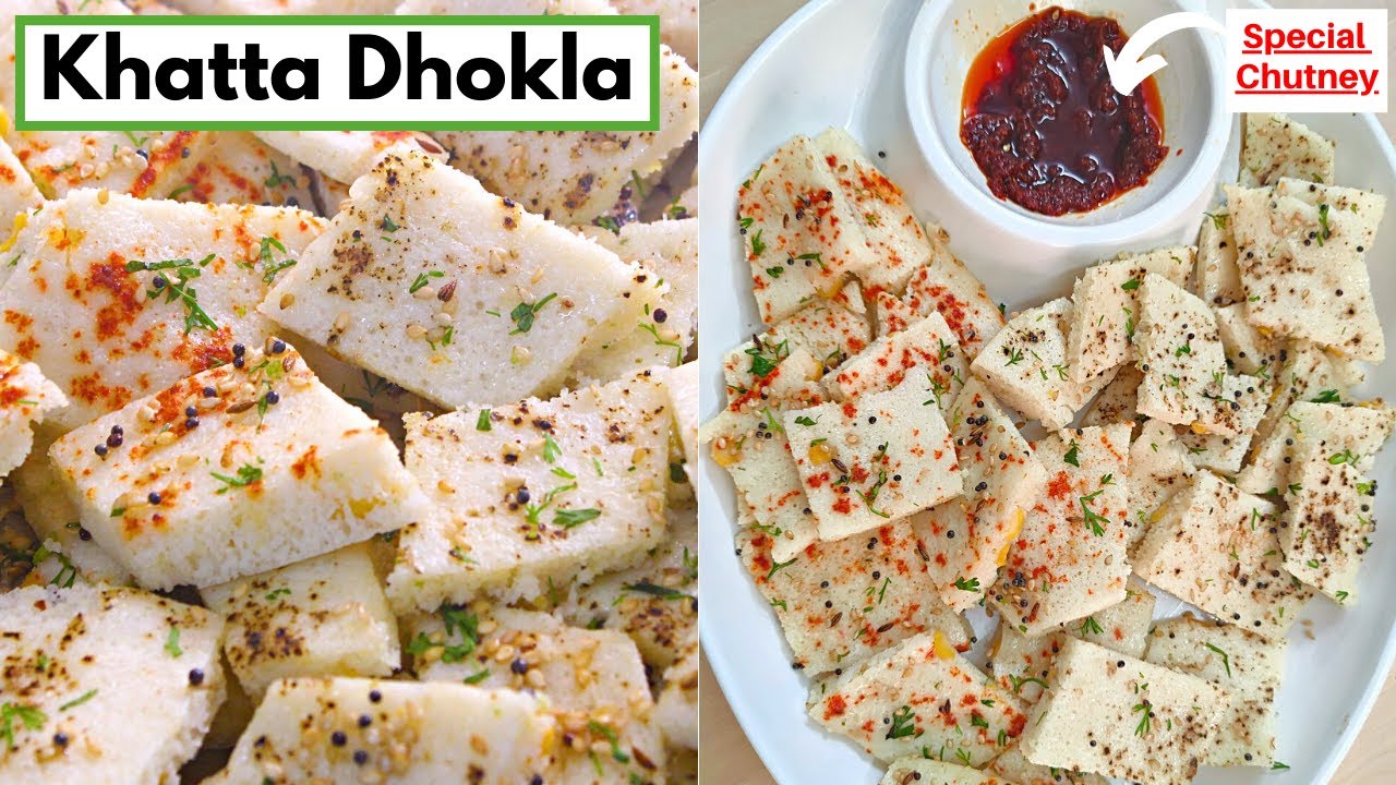 White Dhokla Recipe | Healthy Breakfast Recipe | Authentic Gujarati ...