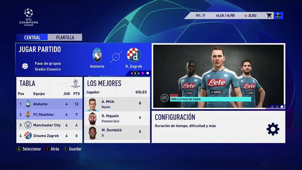 FIFA 20 !!ATALANTA SORPRENDE EN LA CHAMPIONS!! ¿SEREMOS CAMPEONES ...