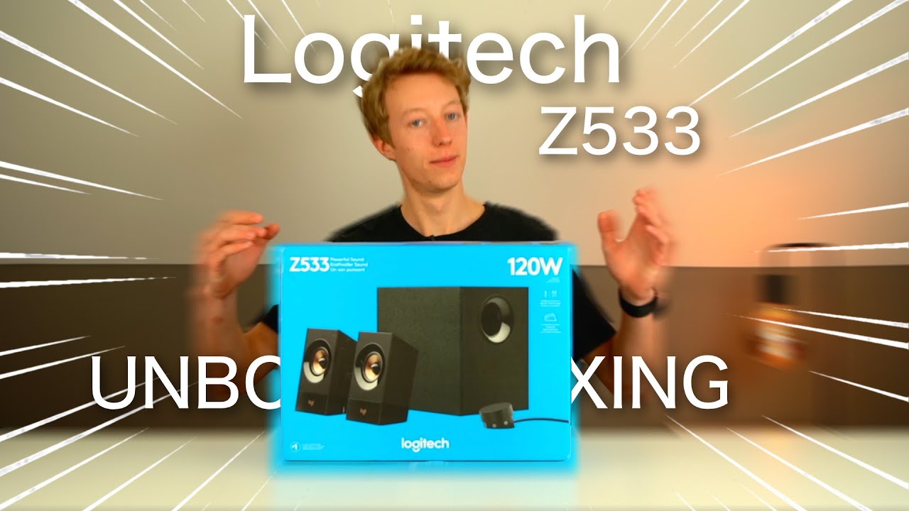 LOGITECH Z533 - UNBOXING - YouTube