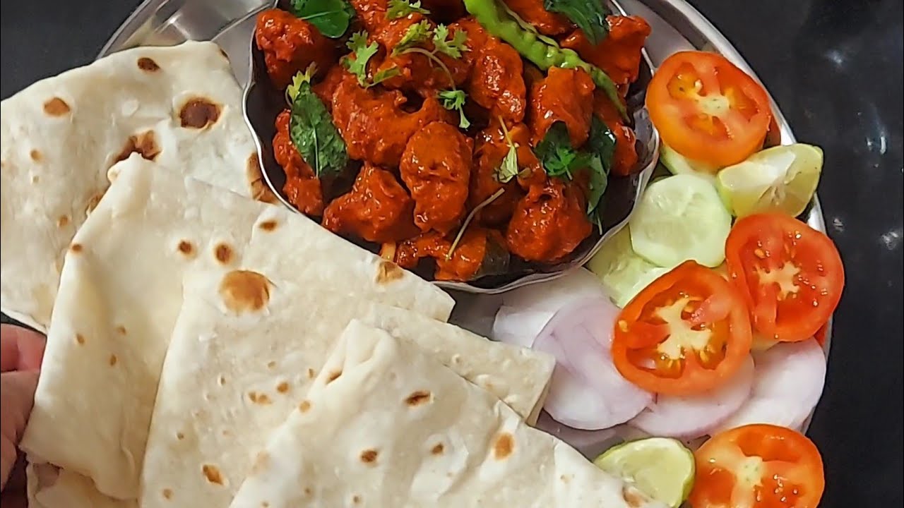 Chicken 65 aur Rumali roti || restaurants style Eid special recipe ...