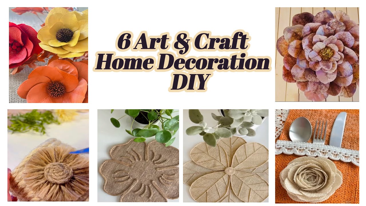 DIY Home Decoration that you can do //Art & Craft DIY - YouTube