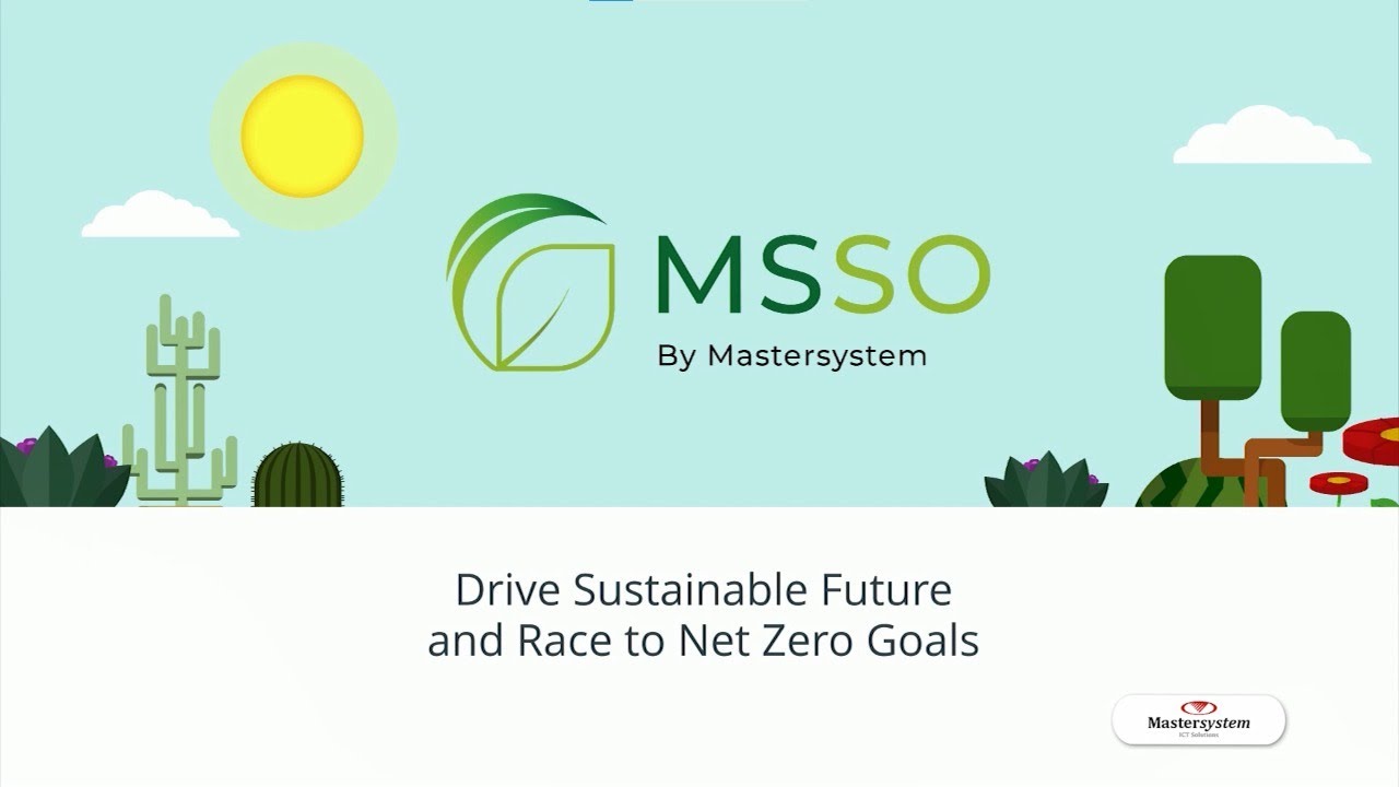 MSSO - Drive Sustainable Future and Race to Net Zero Goals - YouTube