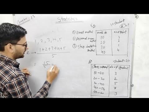 class 10 chapter- 13 statistics part-1 #statistics - YouTube