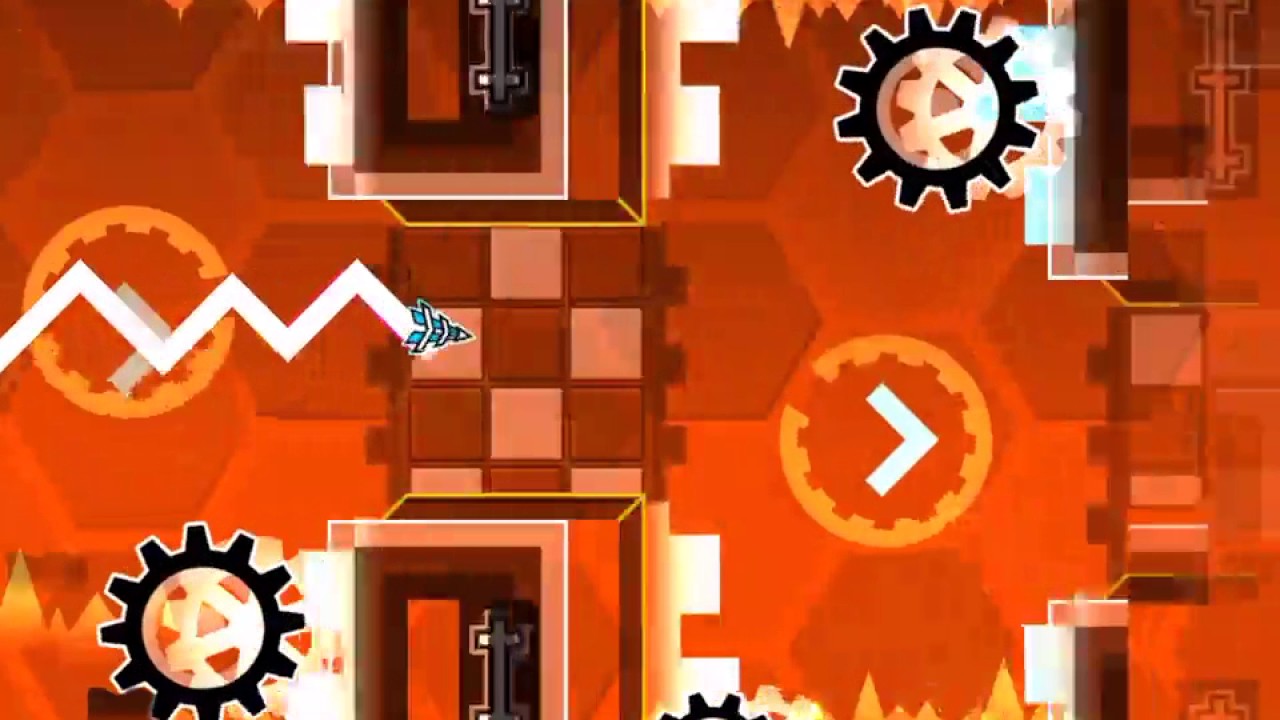 GLITCH PROCESSING | Geometry Dash 2.1 [Blast processing but.. Glitched ...