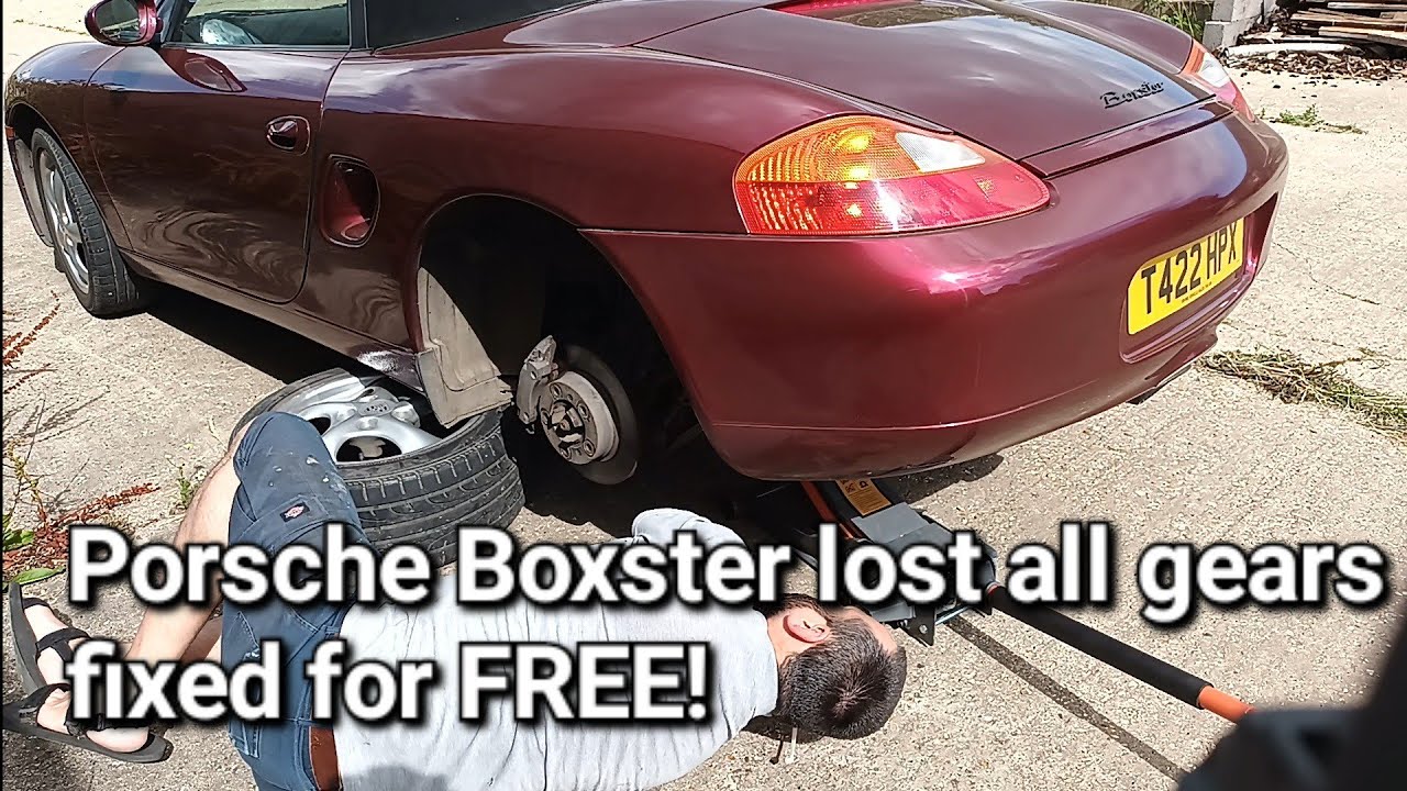 Porsche Boxster 986 | Lost all gears, but fixed for free in minutes ...
