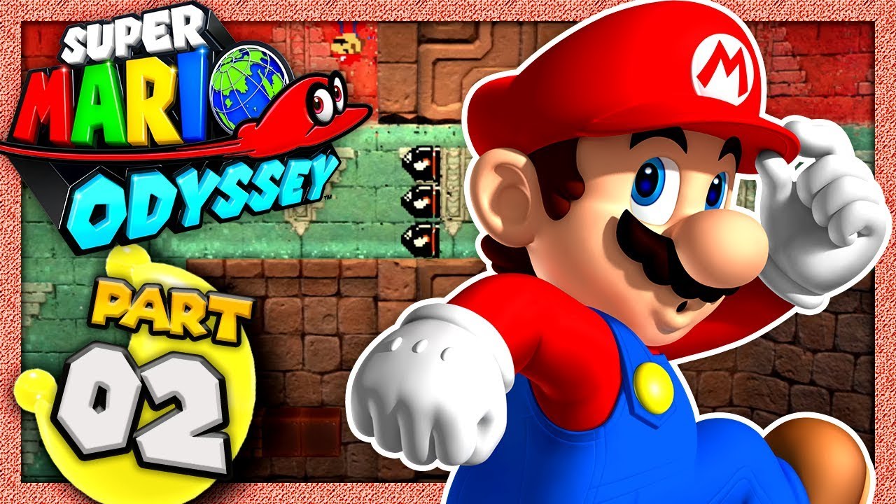 Let's Play Super Mario Odyssey - Part 2 - Sandy Cheeks - YouTube