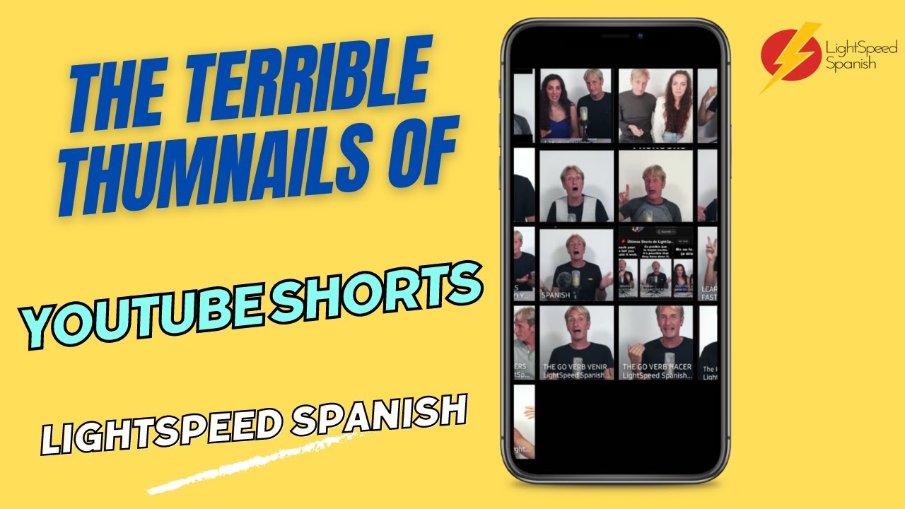 HILARIOUS SPANISH THUMBNAILS LightSpeed Spanish #learnspanish #spain # ...