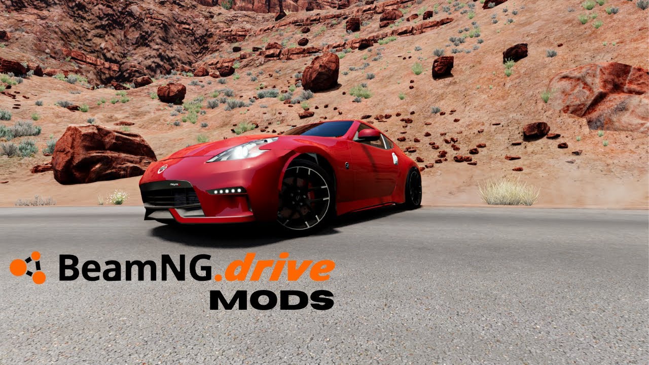 BeamNG Mods Nissan 370z in BeamNG Mods - YouTube