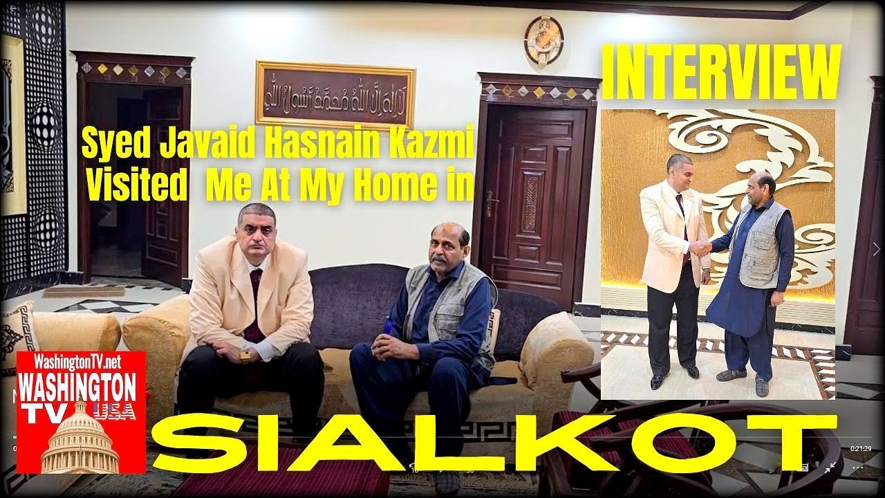Syed Javaid Husnain Kazmi Interview | Syed Javaid Husnain Kazmi ...