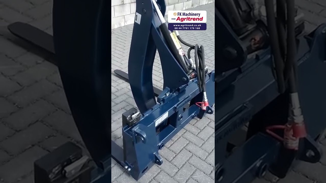 Pallet Forks Log Grab/Grapple for lifting up to 2500kg - YouTube