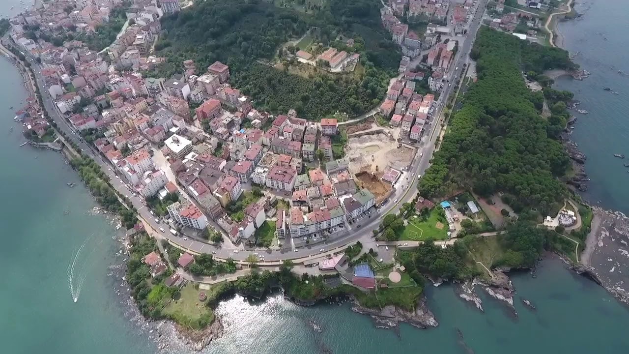 Ordu Ünye Drone ile Çekim - YouTube