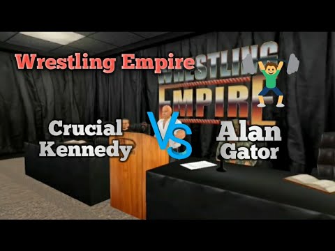 Wrestling Empire [Crucial Kennedy vs Alan Gator] Match 《WWE》 - YouTube