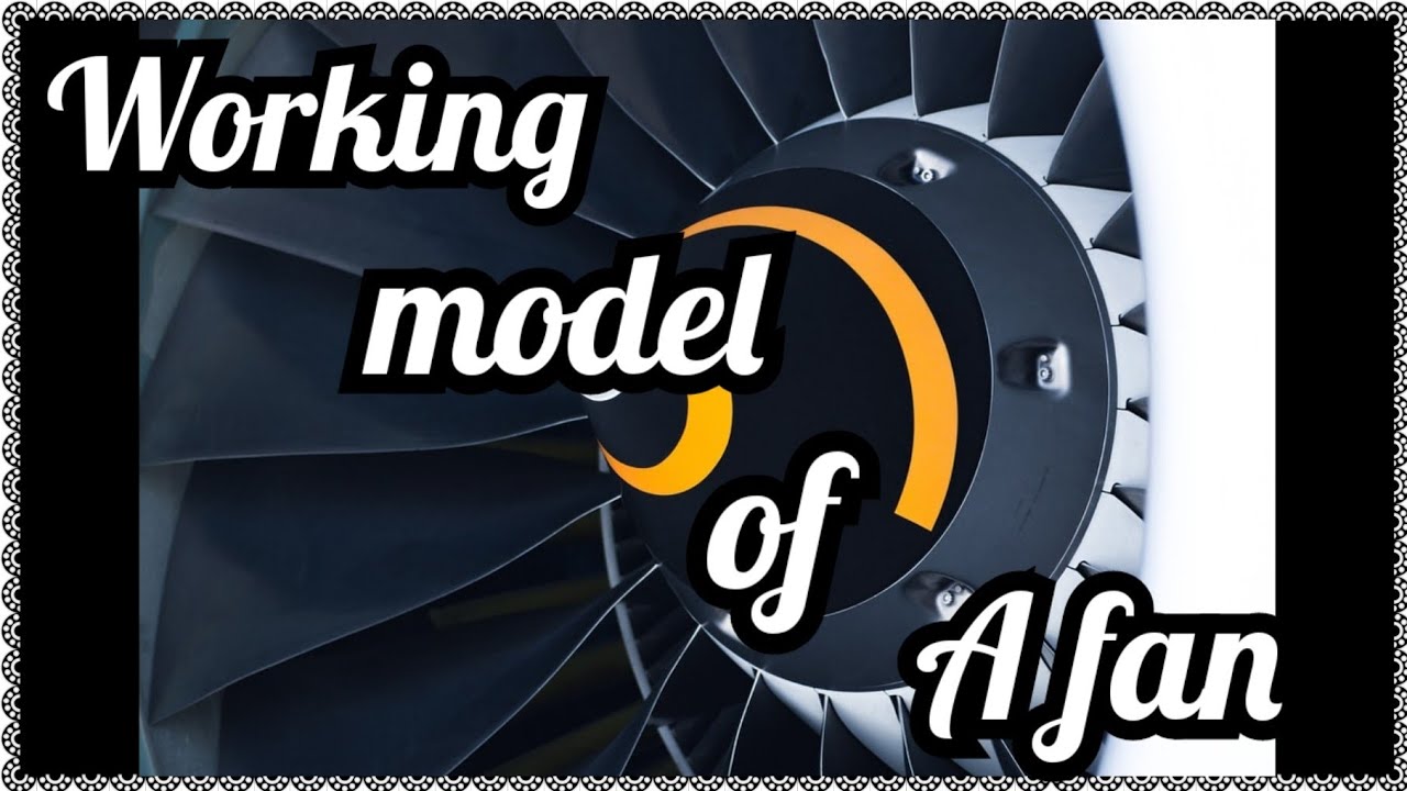 Working model of Fan - YouTube