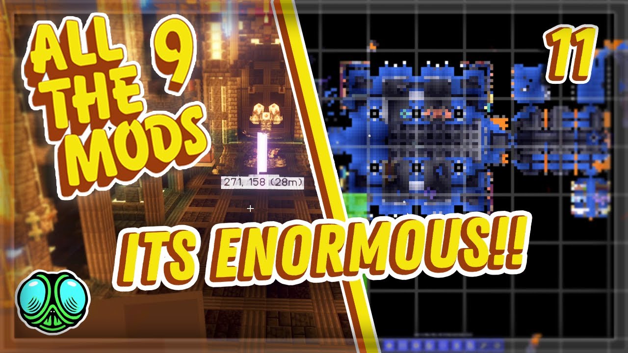 THIS has been UNDER MY BASE the WHOLE TIME ?! - All The Mods 9 - Ep 11 ...