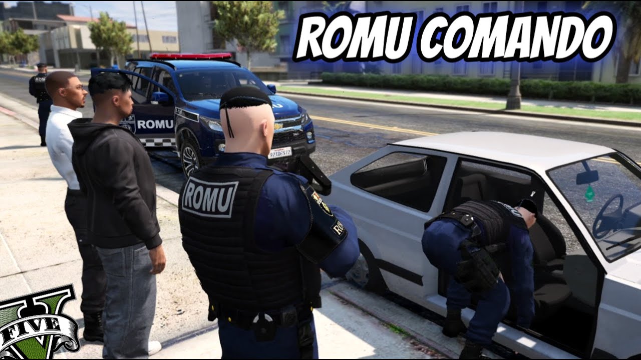 ROMU ABORDAGEM A VEÍCULO E ACOMPANHAMENTO (#EP-1) - GTA RP - YouTube