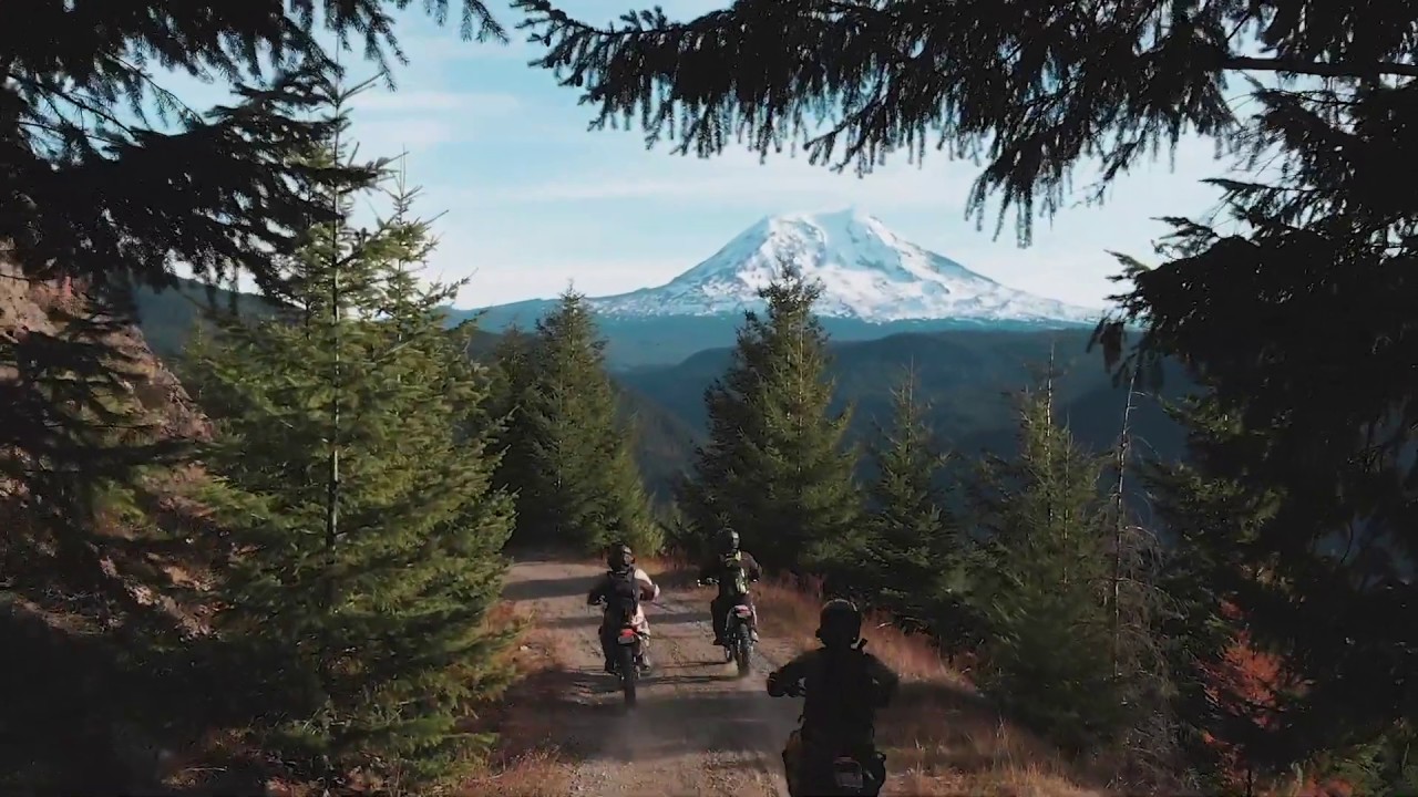 Dual Sport: Forest Roads in the GPNF - YouTube