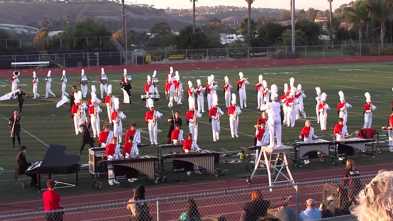 HBHS Marching Band and Color Guard 10-29-11 @ Capo Valley HS - YouTube