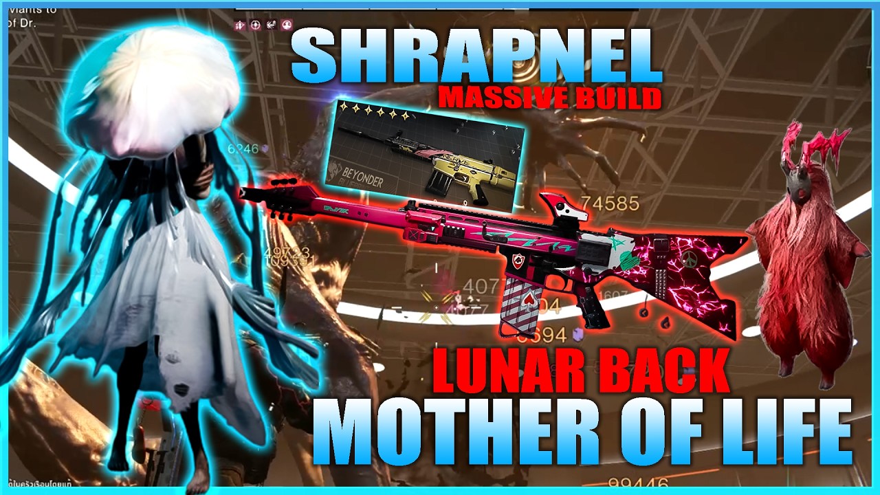 ONCE HUMAN 1M+ DPS BEST SHRAPNEL BUILD - LUNAR BACK SOCR THE LAST VALOR ...