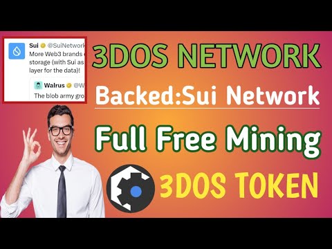 3DOS Network Earn Free DOS Token || 3DOS Airdrop || 3DOS Network Depin Mining || Easy Money ...