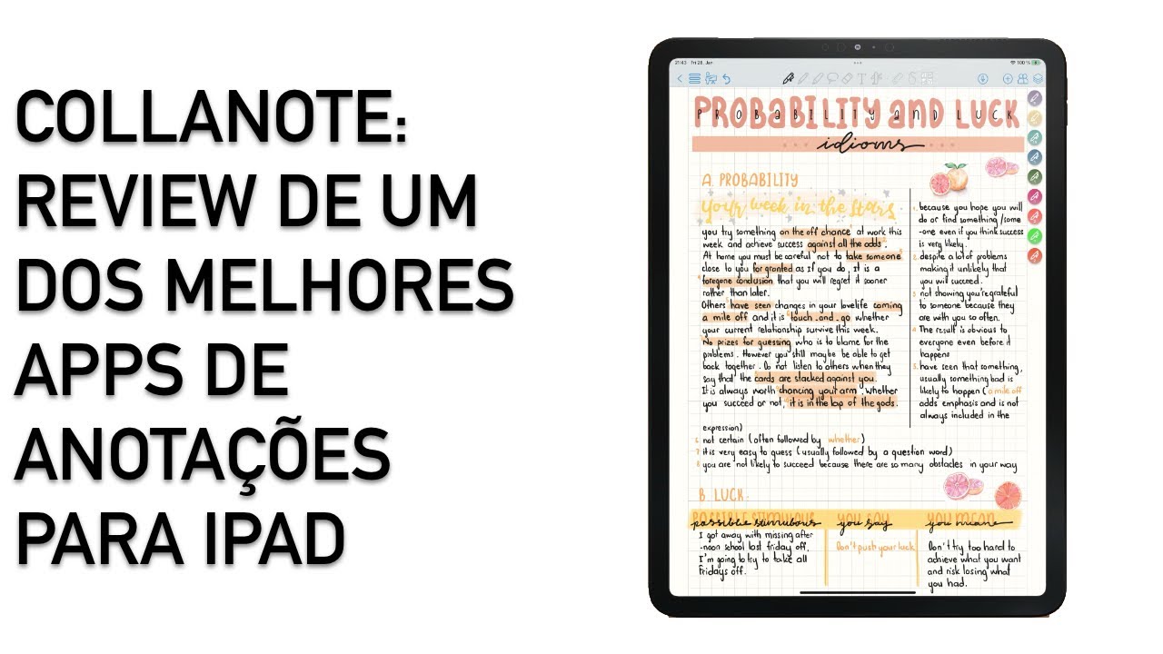 Collanote - Um dos melhores Apps para Anotações no iPad - YouTube