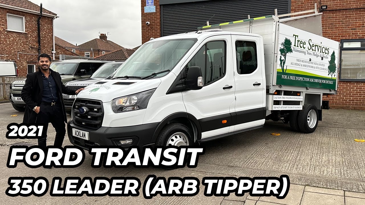 2021 Ford Transit 2.0 350 Leader (Arb Tipper) (7 Seat) - YouTube