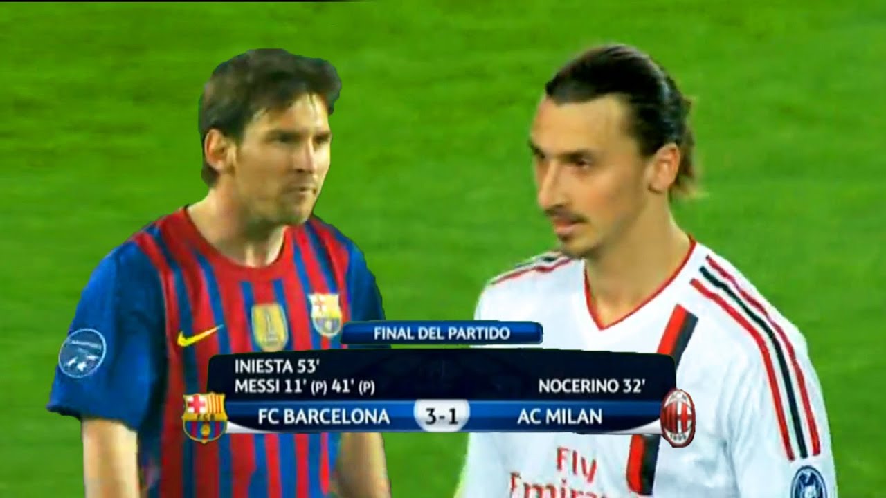 The Day Lionel Messi Showed Zlatan Ibrahimović Who Is The Boss - YouTube