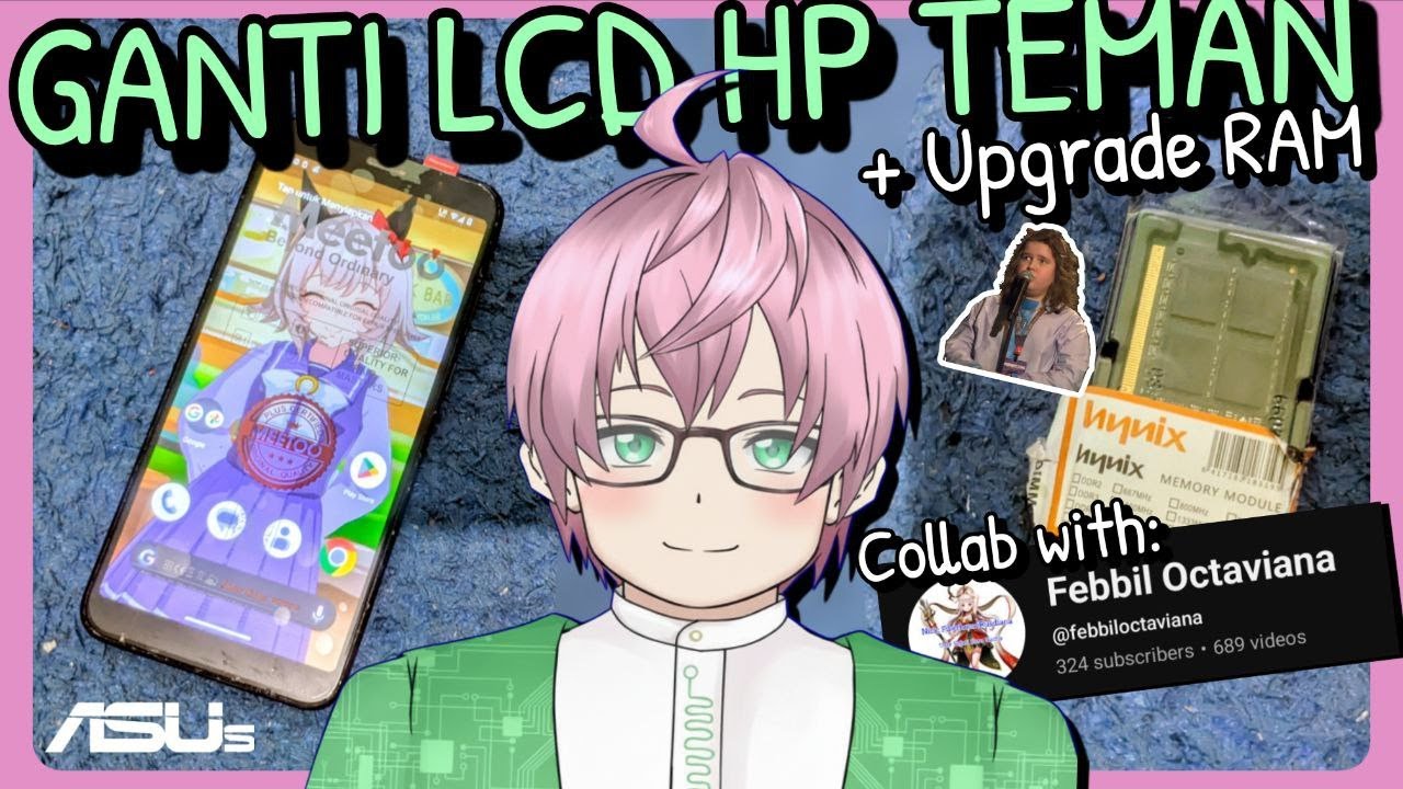 Mencoba Upgrade RAM & Ganti LCD ASUs Zenfone Max Pro M1 ft ...