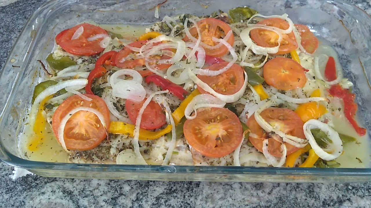 Filé de Polaca ao forno - YouTube