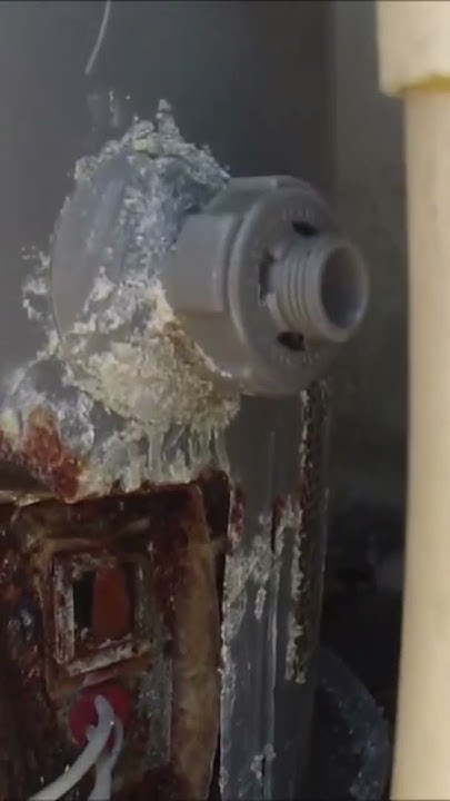 Another drain valve leak! #plumbing - YouTube