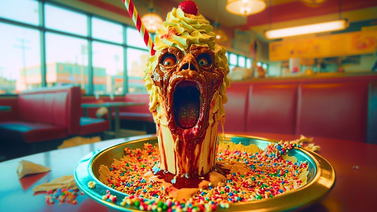 DON’T EAT ICE CREAM😮 It’s EATING ITSELF! Don’t watch till the end… or ...