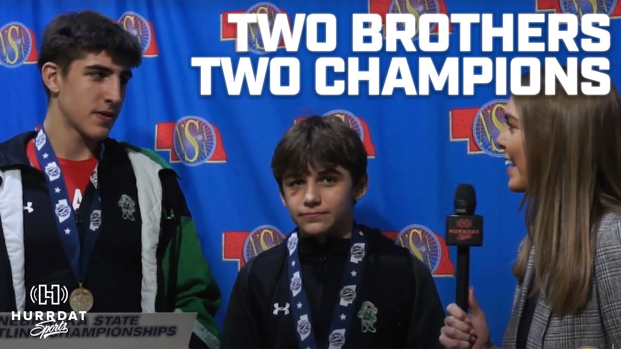 Brothers and State Champs | Omaha Skutt's Ben and Cade Ziola INTERVIEW ...