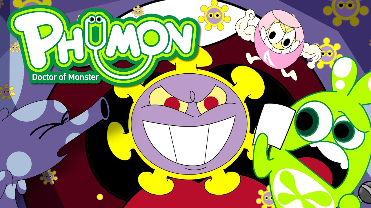EP.13 ตอน ติดหวัดซะแล้ว (Catching A Cold) | Phymon Doctor of Monster ...