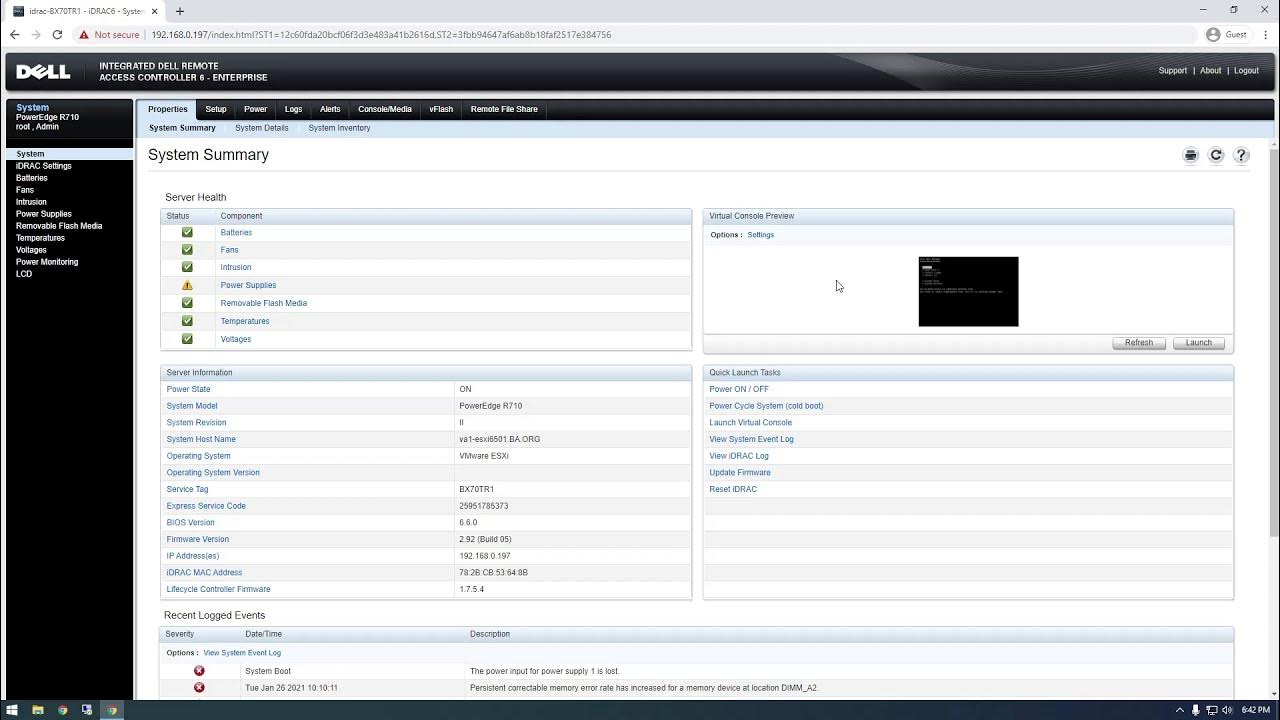 iDRAC Virtual Console Fix 2021 (Dell R710) - YouTube
