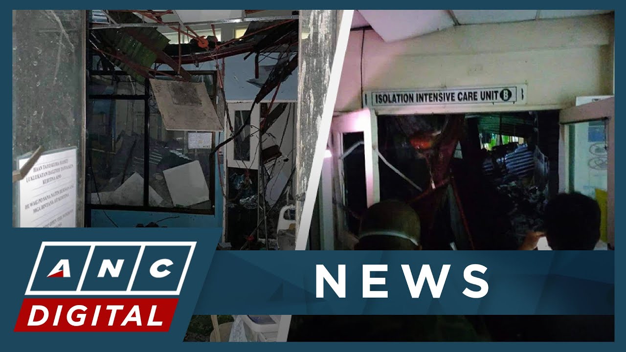 LOOK: Ilocos Norte hospital damaged after earthquake | ANC - YouTube