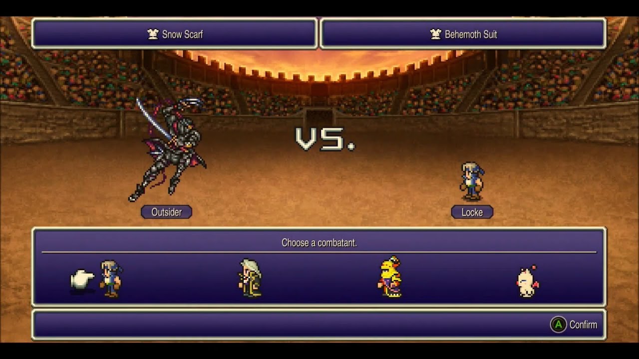 Final fantasy 6 Pixel Remaster Perfect Stats 44 Preparing for the ...