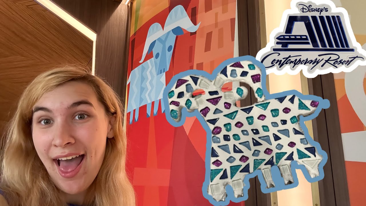 5-Legged Goat Mosaic Activity at Disney’s Contemporary Resort | Walt ...