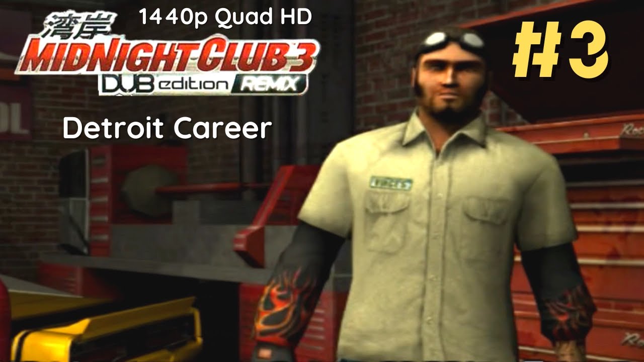 Midnight Club 3: DUB Edition Remix [1440p][60fps] - Part 3 - Detroit ...