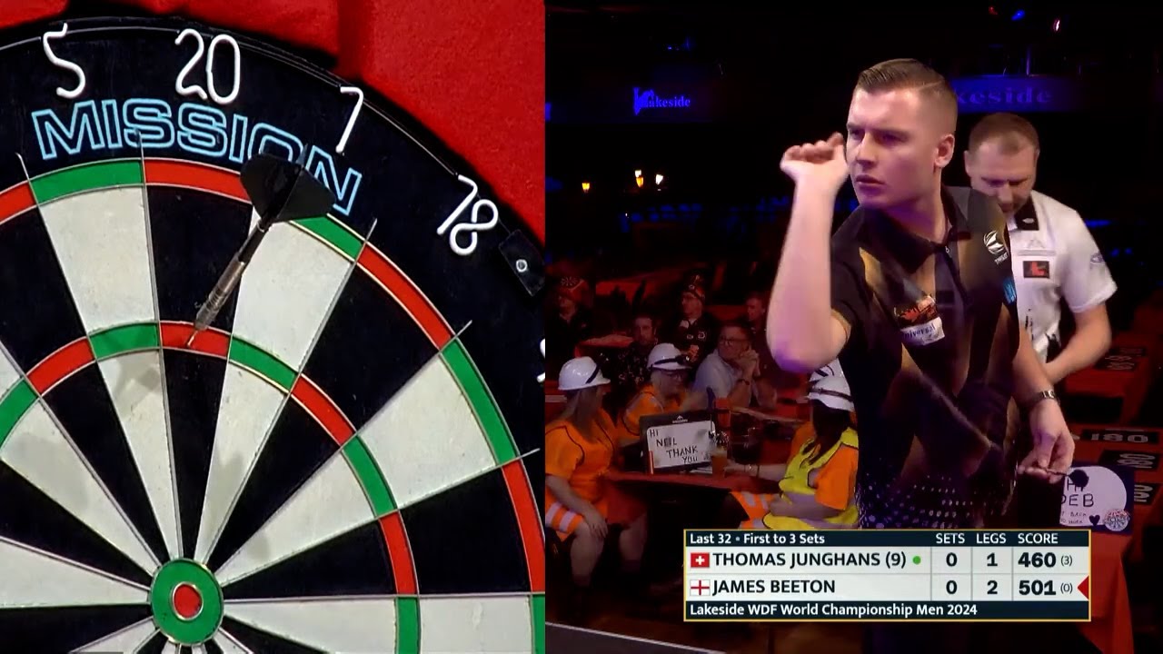 FULL GAME 🎯 Thomas Junghans vs. James Beeton • WDF World Darts ...