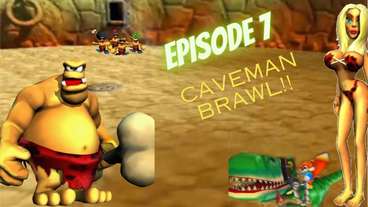 Conker's Bad Fur Day: Episode 7 - Caveman BRAWL!!!! - YouTube